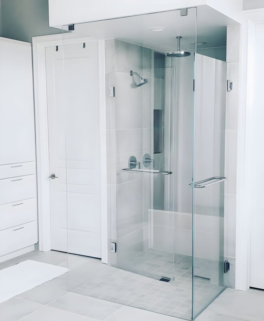 Commercial Frameless Shower Doors for Hotels & Spas | AQ Glass Arizona